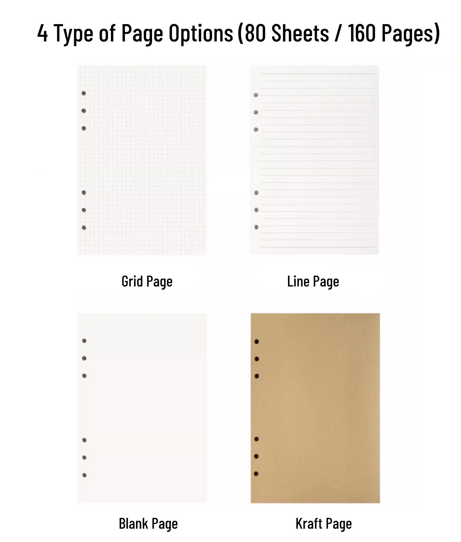 Personal/ A6 /A5 Herbs Pattern Planner With 6-ring Binder Refillable ...