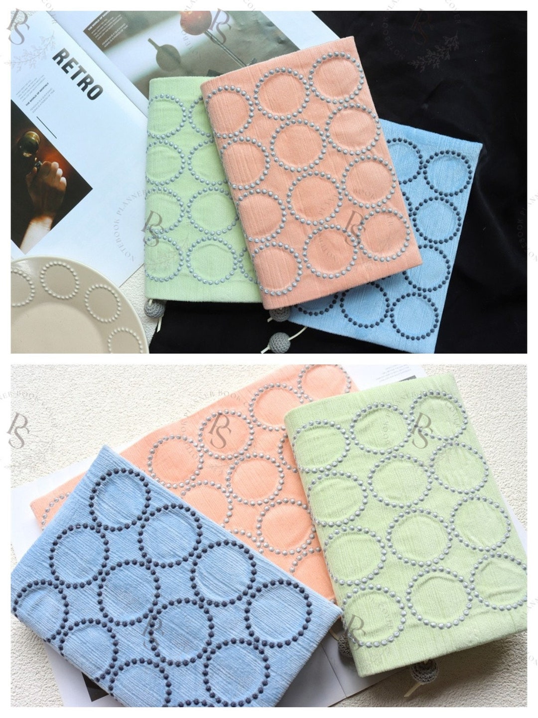 Adjustable Tambourine Notebook Cover With Bookmarks for Journal ...