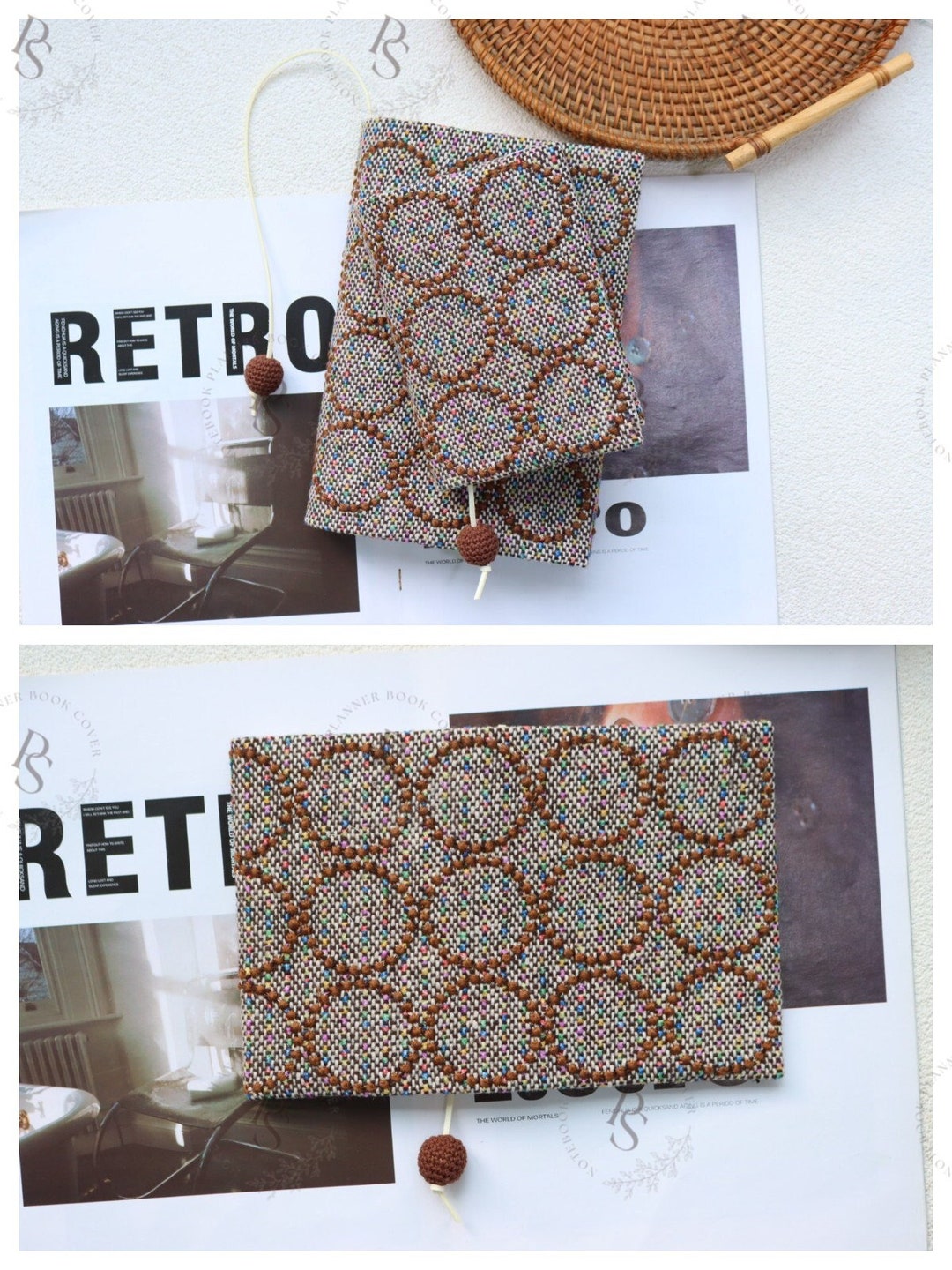 Adjustable Notebook Cover (tambourine ) for Journal, Planner, Diary ...