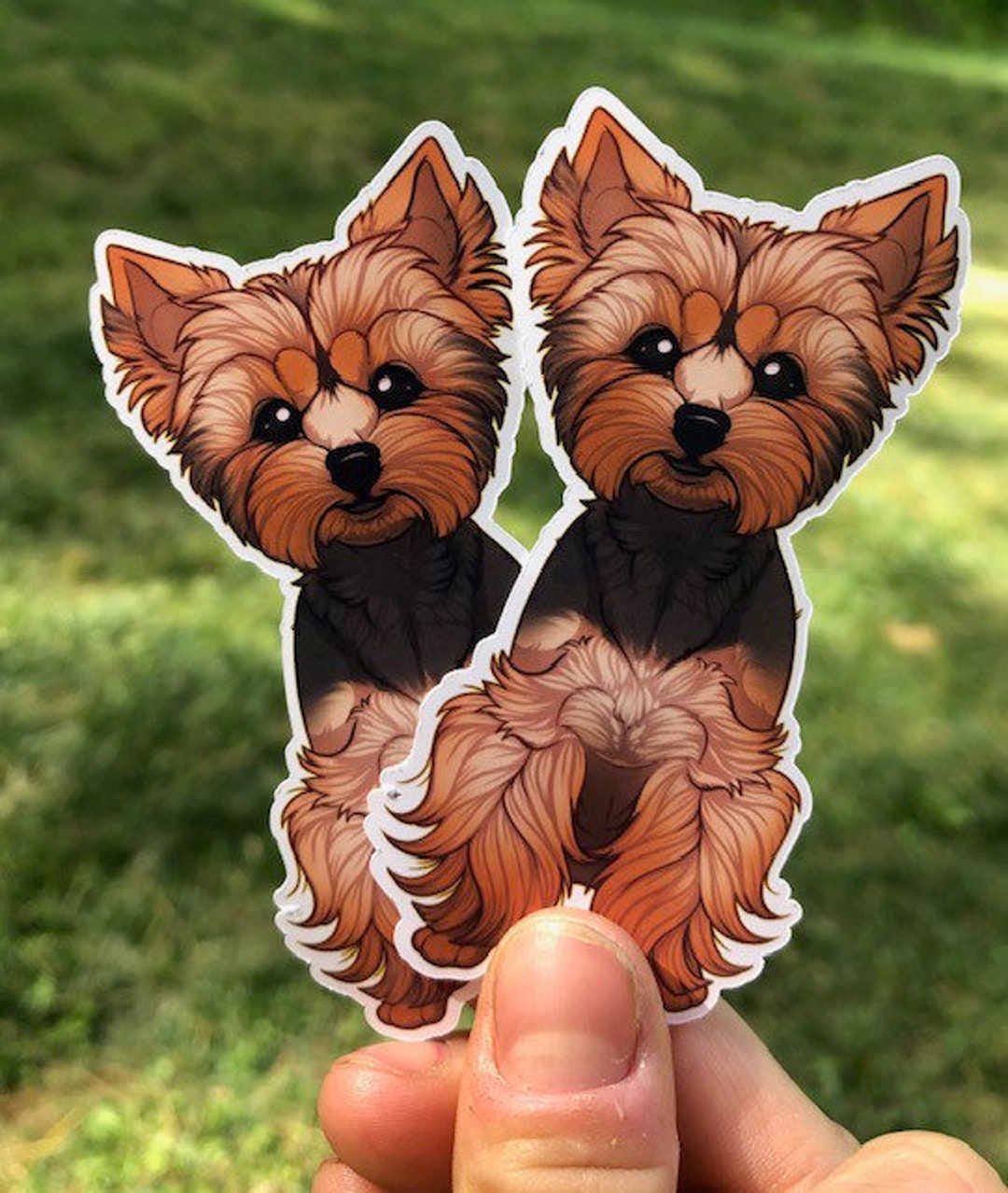 YORKIE Sticker Yorkie Decal Yorkshire Terrier Sticker Yorkshire Terrier ...