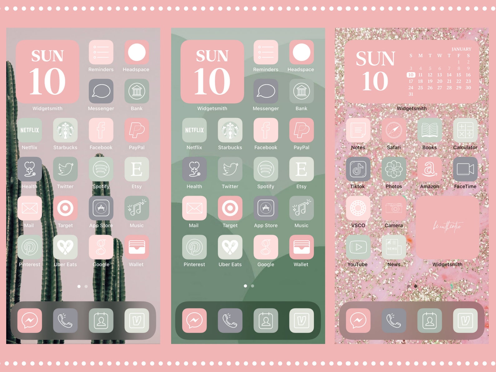 Floral Pastel Aesthetic App Icons 52 Iphone Ios 14 Mint - Etsy