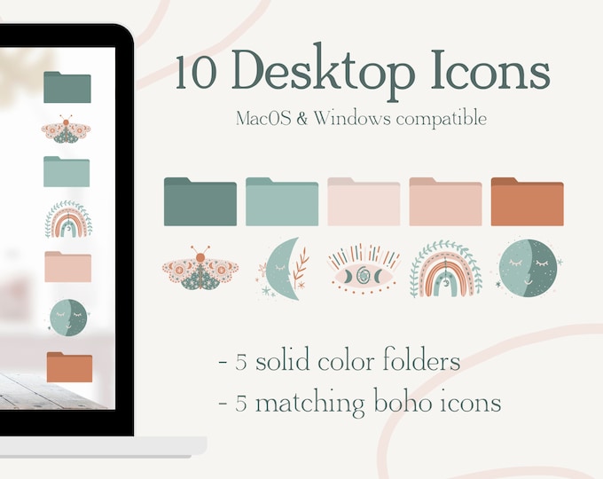 60 Avocado Desktop Folder Icons, Mac + Windows Folders Icons, Avocado ...