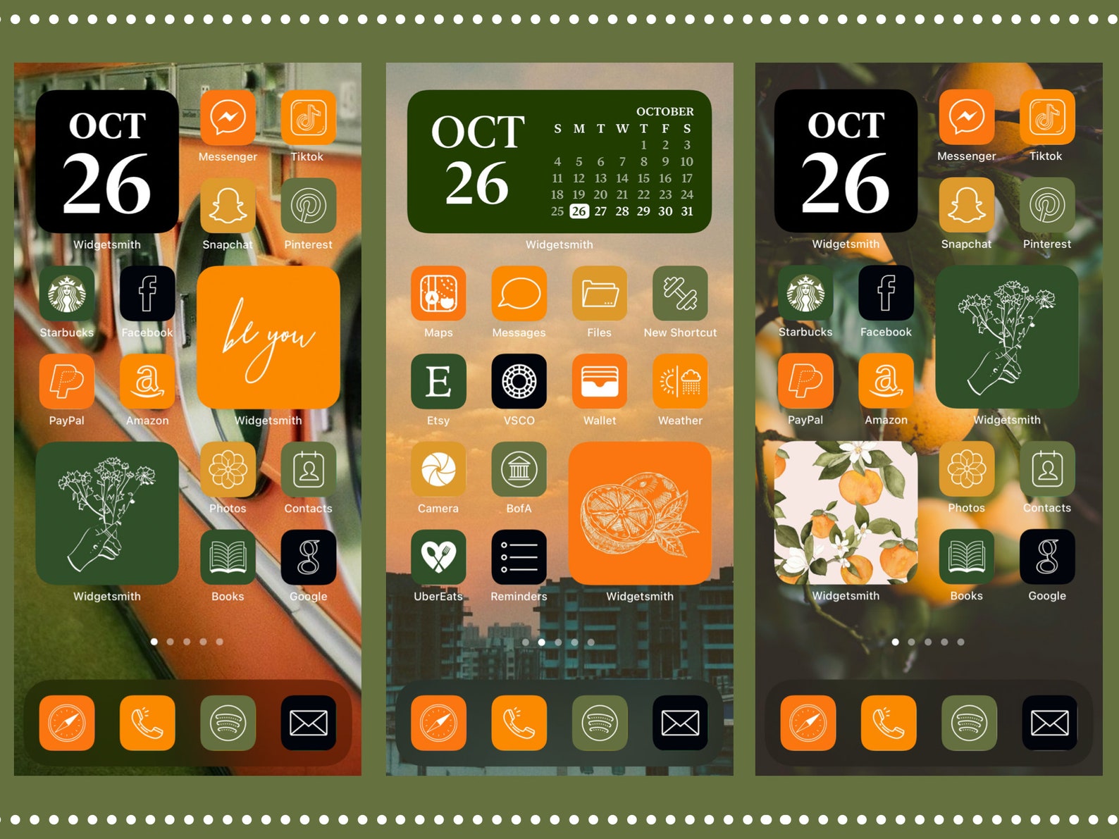 Orange Tree Aesthetic Ios App Icons, 52 iPhone Ios 14 Aesthetic App ...