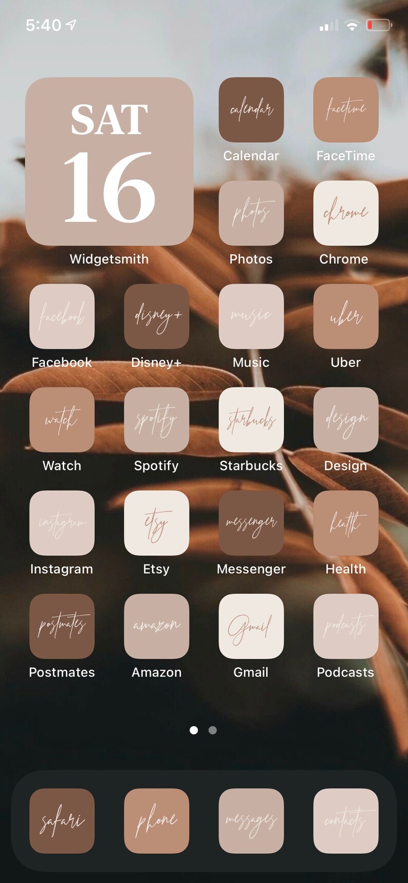 Neutral Handwritten App Icons 94 Iphone App Icons Ios 14 - Etsy