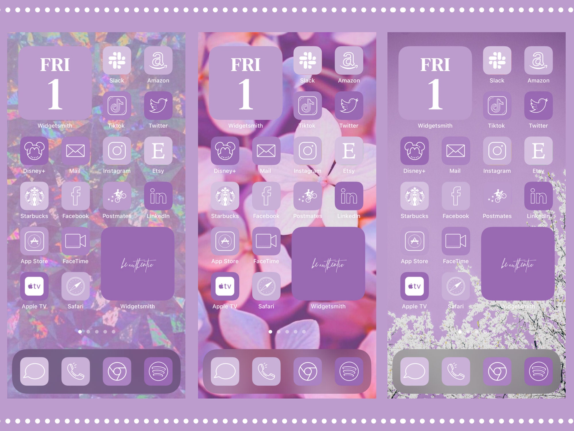 Purple Aesthetic Ios App Icons 300 Iphone Ios 14 Aesthetic - Etsy