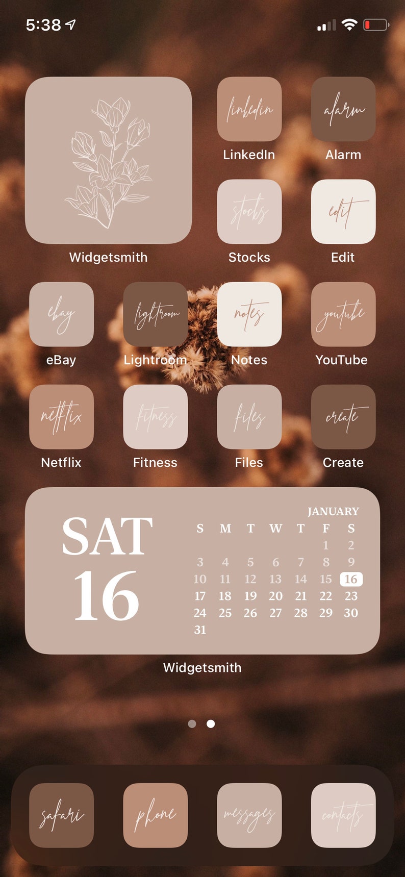 Neutral Handwritten App Icons 94 Iphone App Icons Ios 14 - Etsy