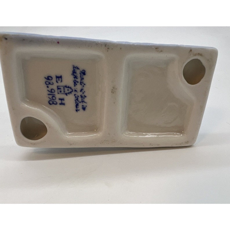 EH Figurine Kissing Hand Painted in Delft Blue Colour Holland Figurine ...