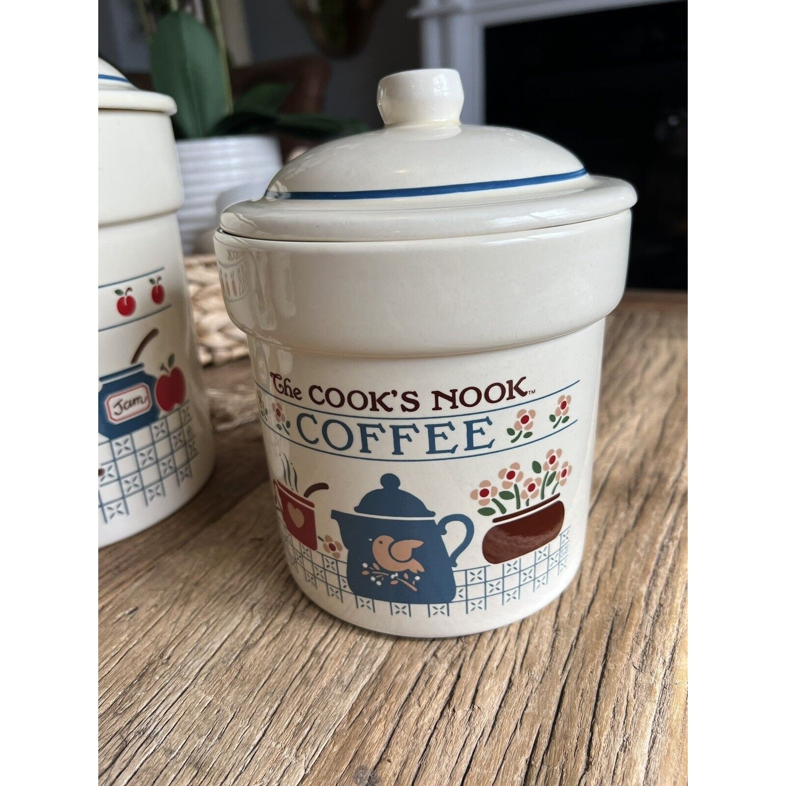 Vintage Treasure Craft USA Ceramic the Cook's Nook Canister Cookie Jar ...