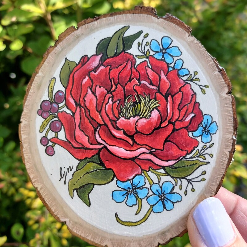 Hand Painted Wood - Etsy