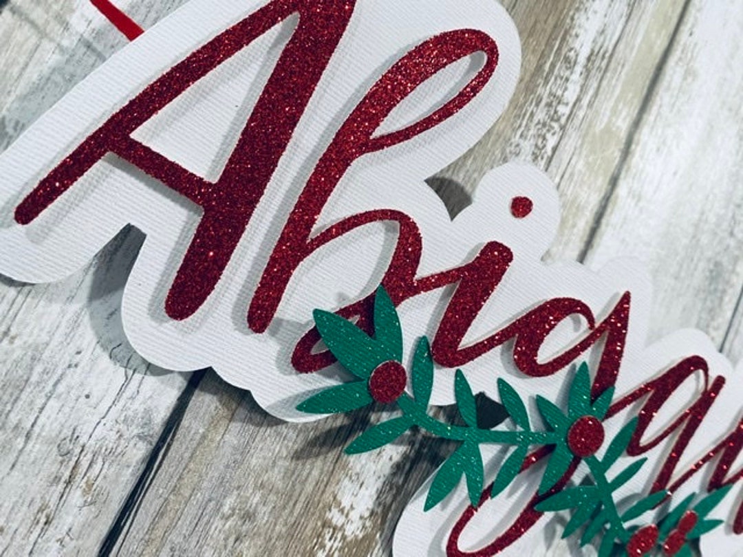 Christmas Birthday - Holiday Birthday - Customized NAME Banner - Etsy