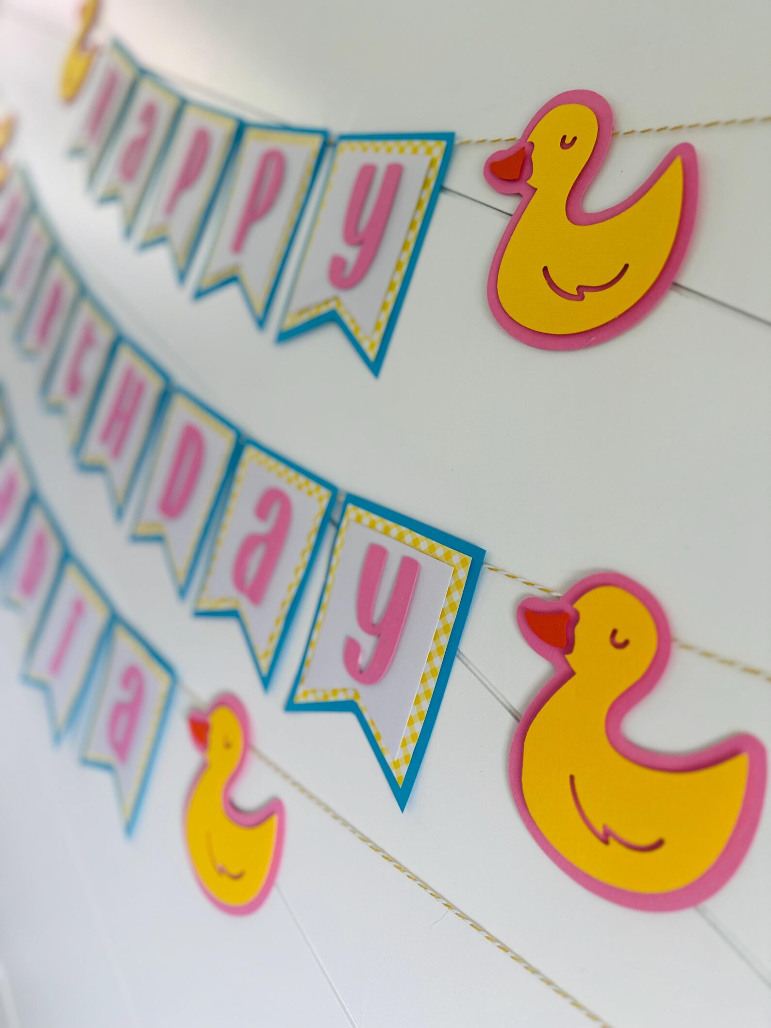 Rubber Ducky - Duck Duck TWO - Yellow Duck - Personalized Happy ...