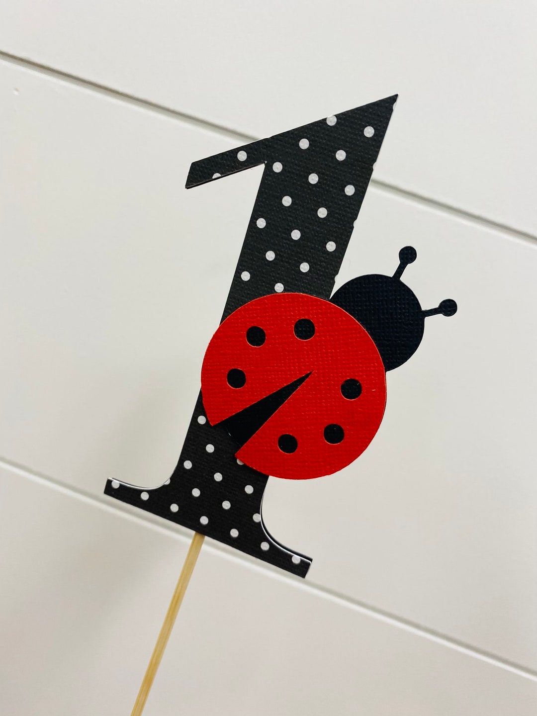 Ladybug - Little Love Bug Birthday - Cake Topper - Etsy