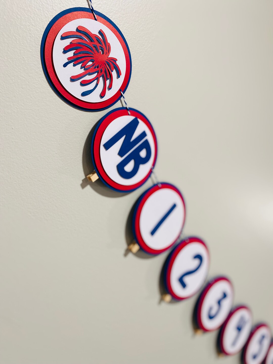 Little Firecracker / Patriotic / 4th of July Monthly Milestone Banner ...