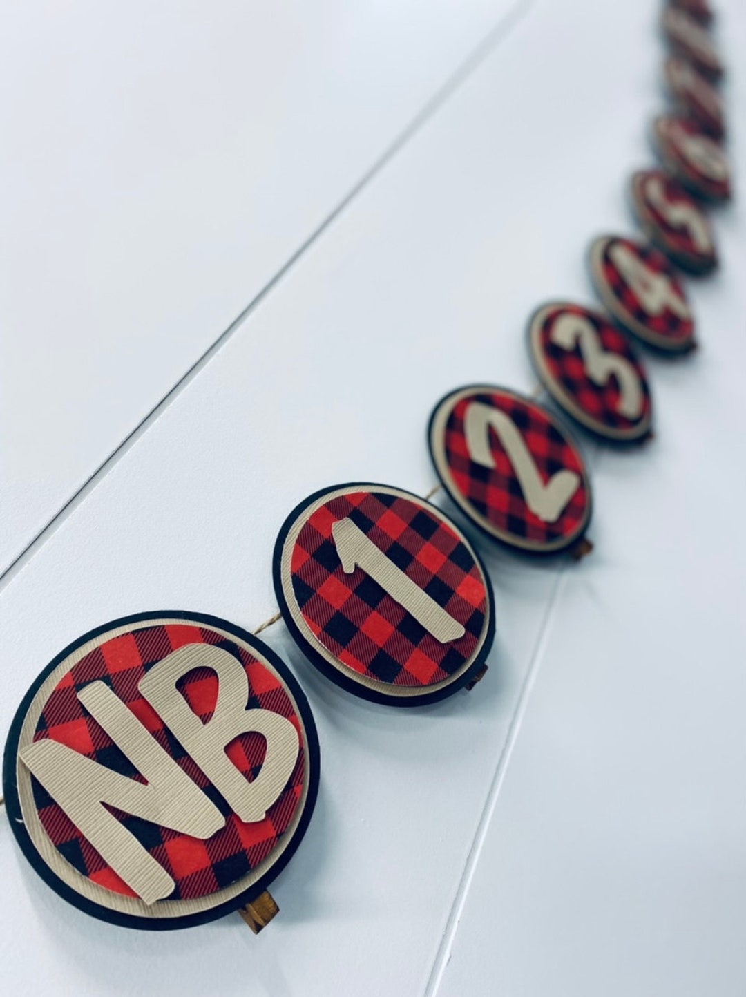 Christmas Birthday - Holiday Birthday - Monthly Milestone Banner ...