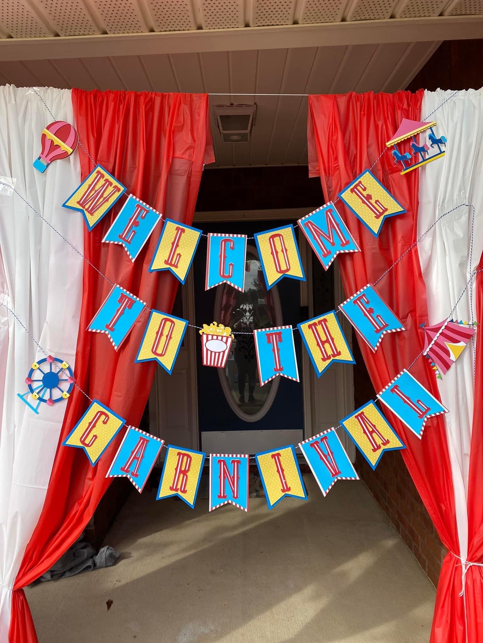 Carnival - Circus - Fair - Welcome to the Carnival Banner - Etsy