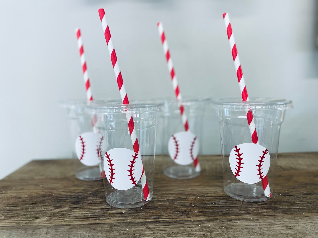 Baseball Birthday Cups - Rookie of the Year - Little Slugger ...