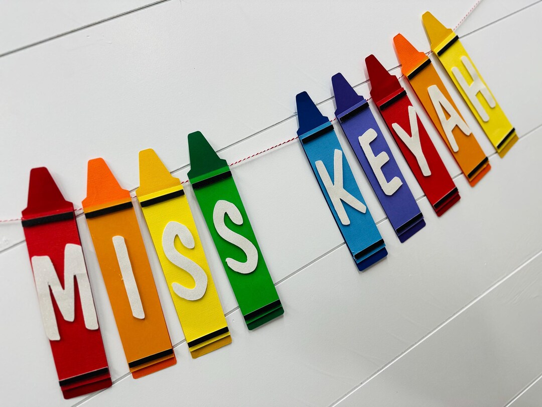 Back to School - Welcome Back - Personalized Banner - Teacher Classroom ...