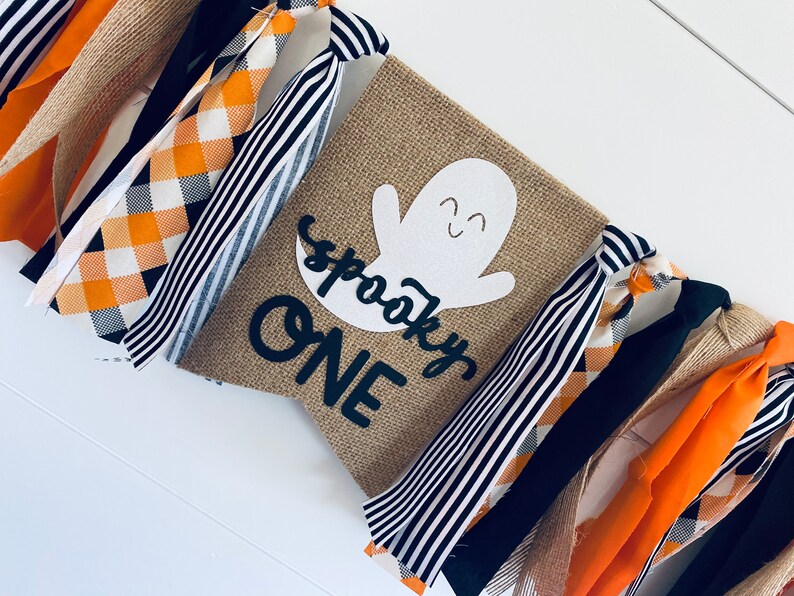 Little Boo the Spooky ONE First Birthday ORANGE BURLAP - Etsy