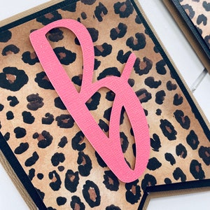 Cheetah Birthday - Happy Birthday “name” Banner , Personalized - Etsy