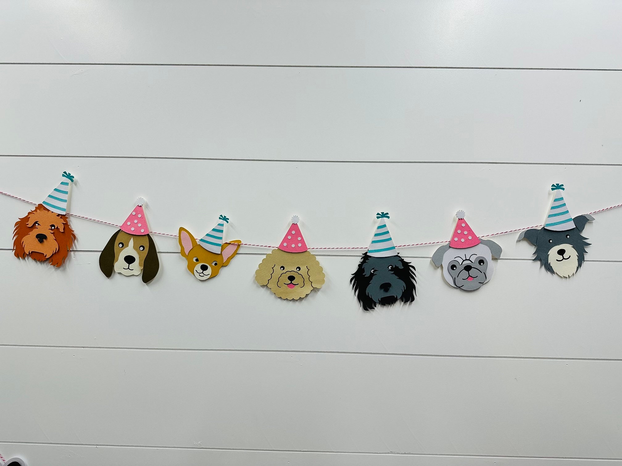 Puppy Dog Birthday - It's A Pawty - Puppy Theme Birthday - Doodle Party ...