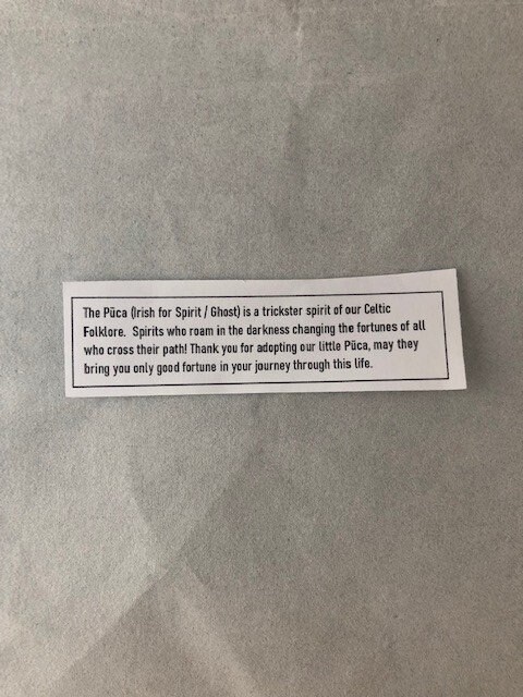 Goldie Púca Little Irish Spirit / Ghost - Etsy