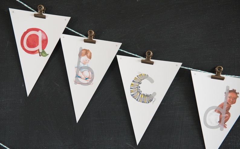 Phonics Printable Banner for Preschool, Kindergarten, and Toddlers ...