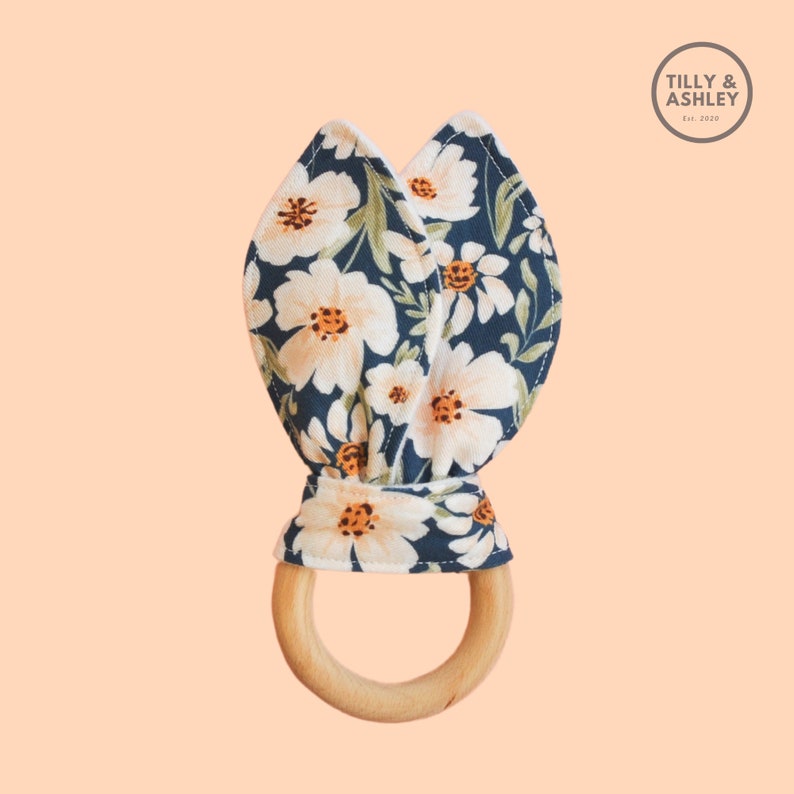 Bunny Ear Teether PDF Sewing Pattern Baby Teething Ring - Etsy