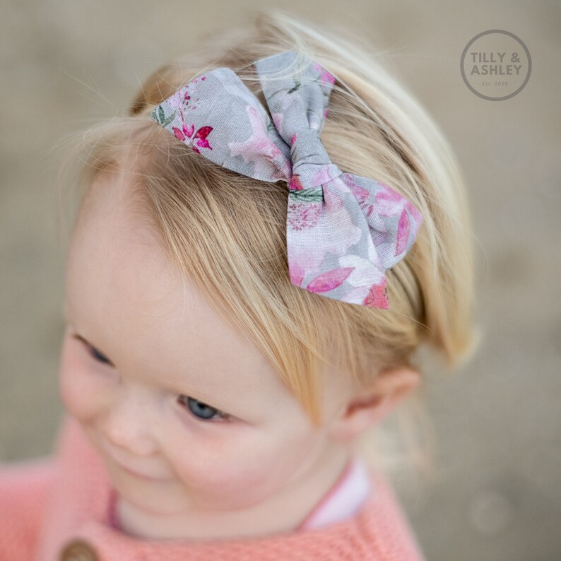 Hair bow sewing pattern PDF Baby hair bow pattern Baby bow | Etsy