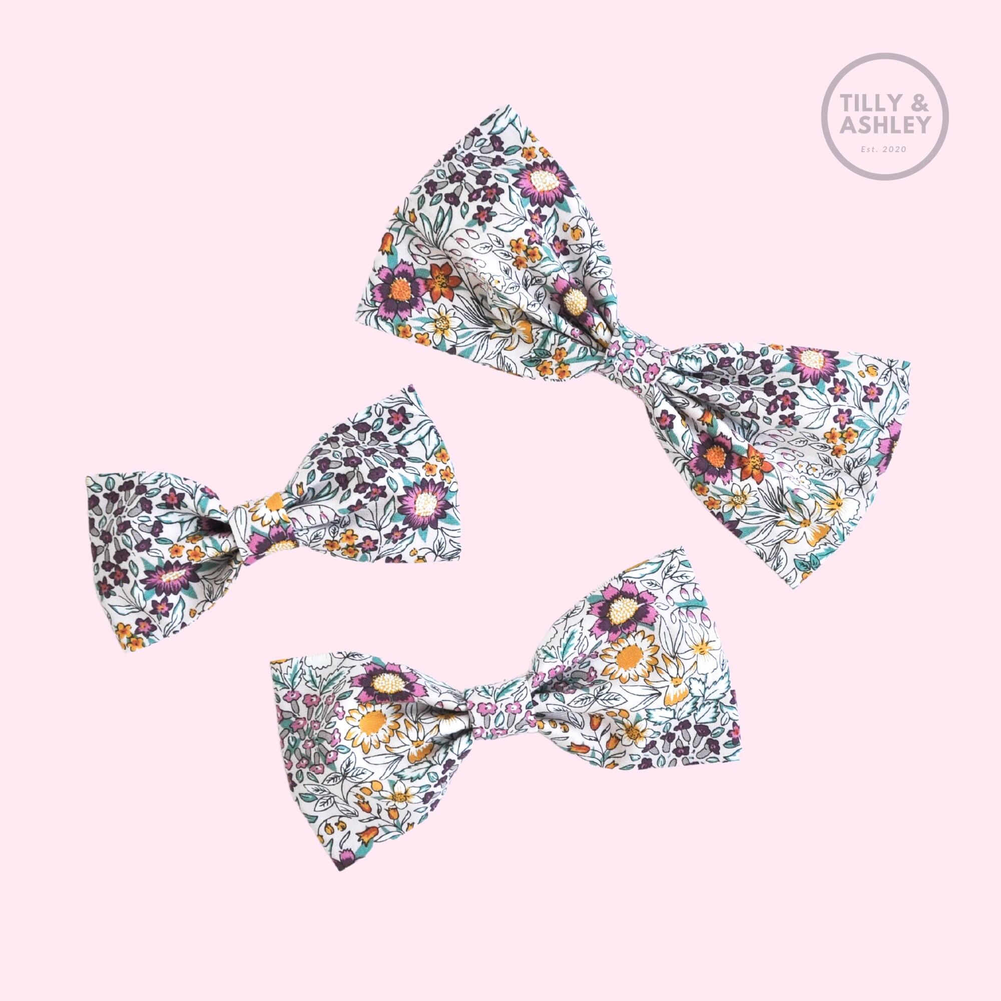 Easy Fabric Hair Bow PDF Sewing Pattern Baby Bow Headband Hair Bow ...