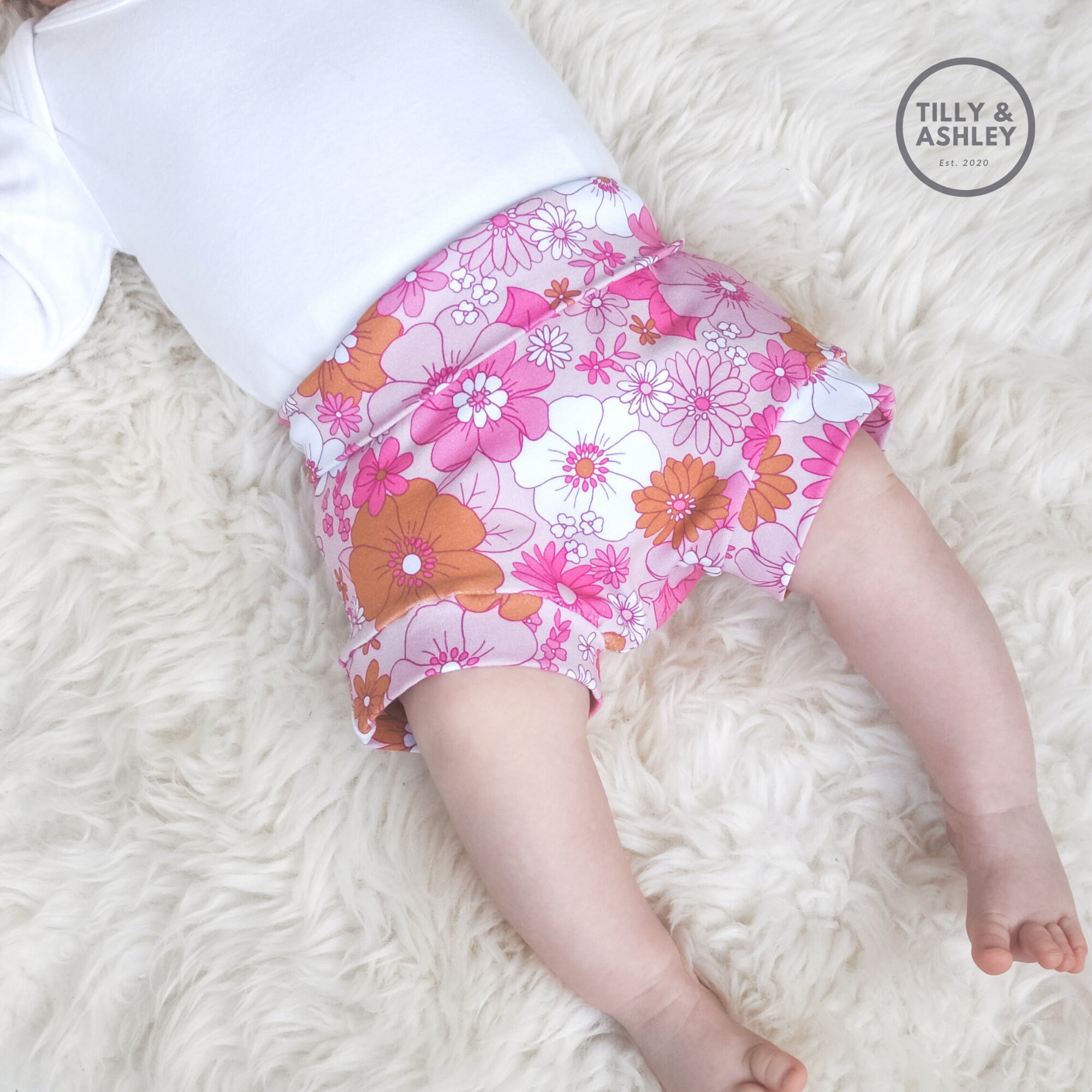 Baby & Toddler Shorts PDF Sewing Pattern Nappy Cover Sewing - Etsy