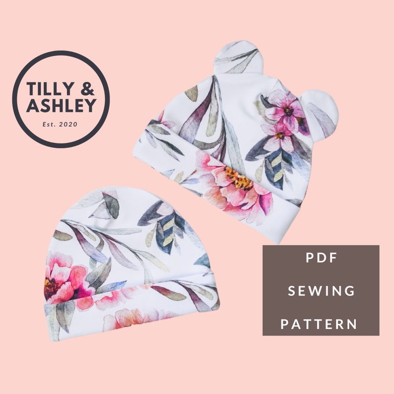 Easy Baby Hat Pdf Sewing Pattern Three Styles Included Baby - Etsy