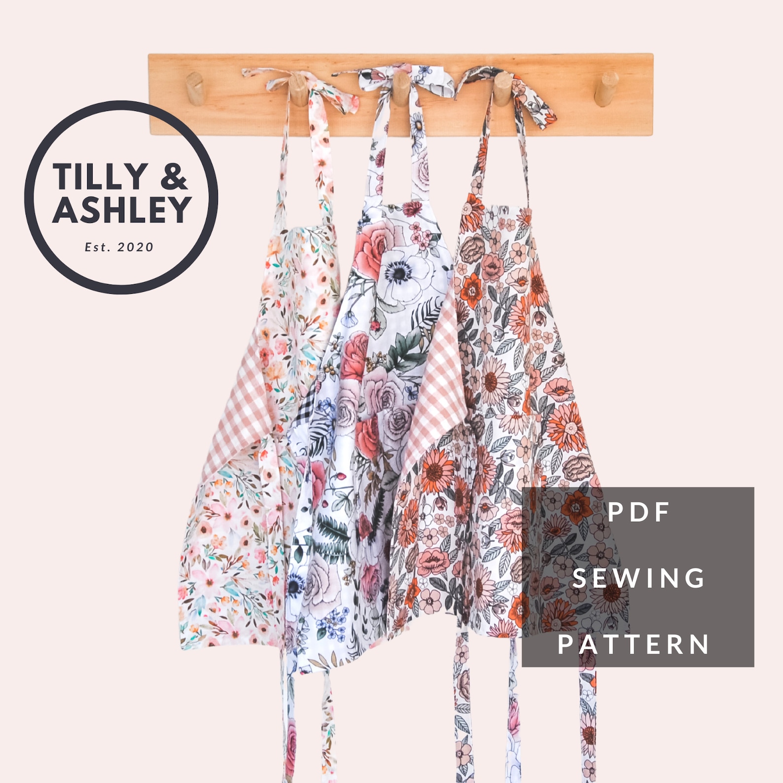 Reversible Apron Sewing Pattern PDF Kids Apron Sewing Pattern - Etsy