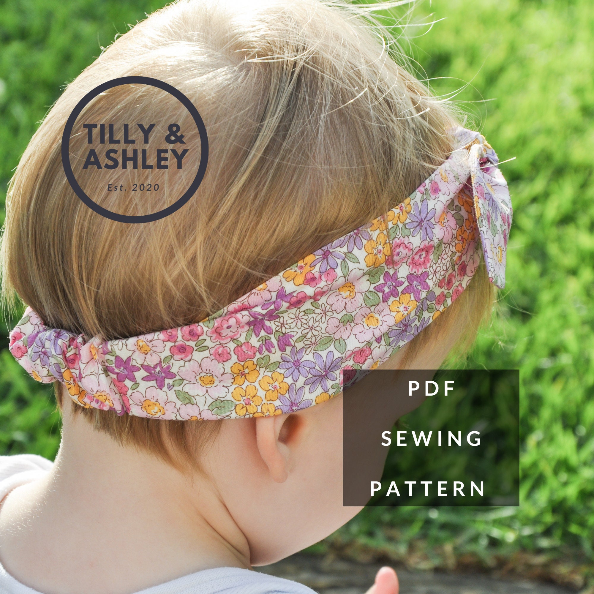 Headband sewing pattern Baby sewing pdf pattern Baby | Etsy