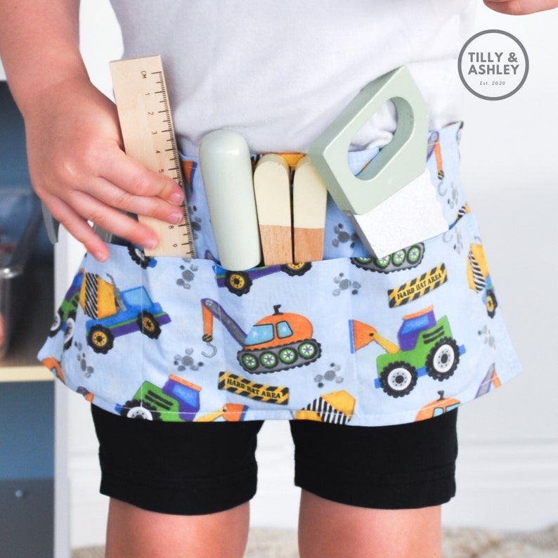 Kids Tool Belt Pattern, Kids & Adult Sizing, Tool Belt Sewing Pattern ...