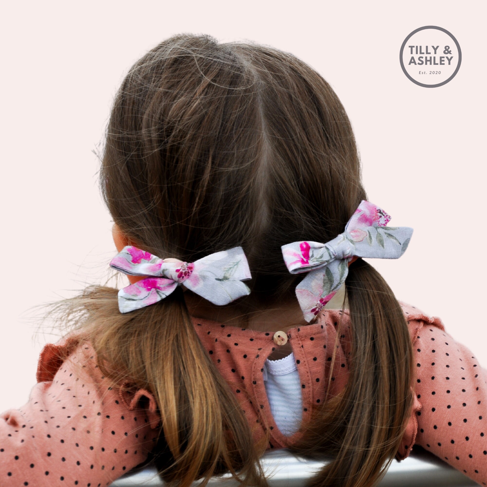 Pigtail Hair Bow Sewing PDF Pattern, Baby Hair Bow Pattern, Girls Hair ...