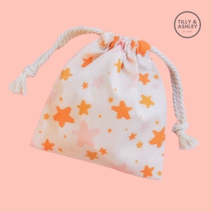 Drawstring Bag Pattern, PDF Sewing Pattern, Reusable Bag Pattern ...