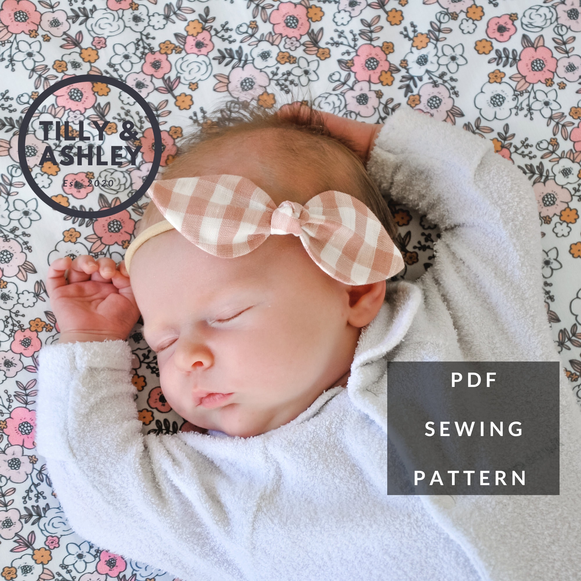 Knotty Bows PDF Sewing Pattern Mini Knot Bows Hair Bow Pattern - Etsy ...