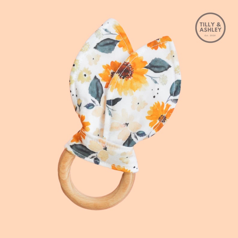 Bunny Ear Teether PDF Sewing Pattern Baby Teething Ring - Etsy