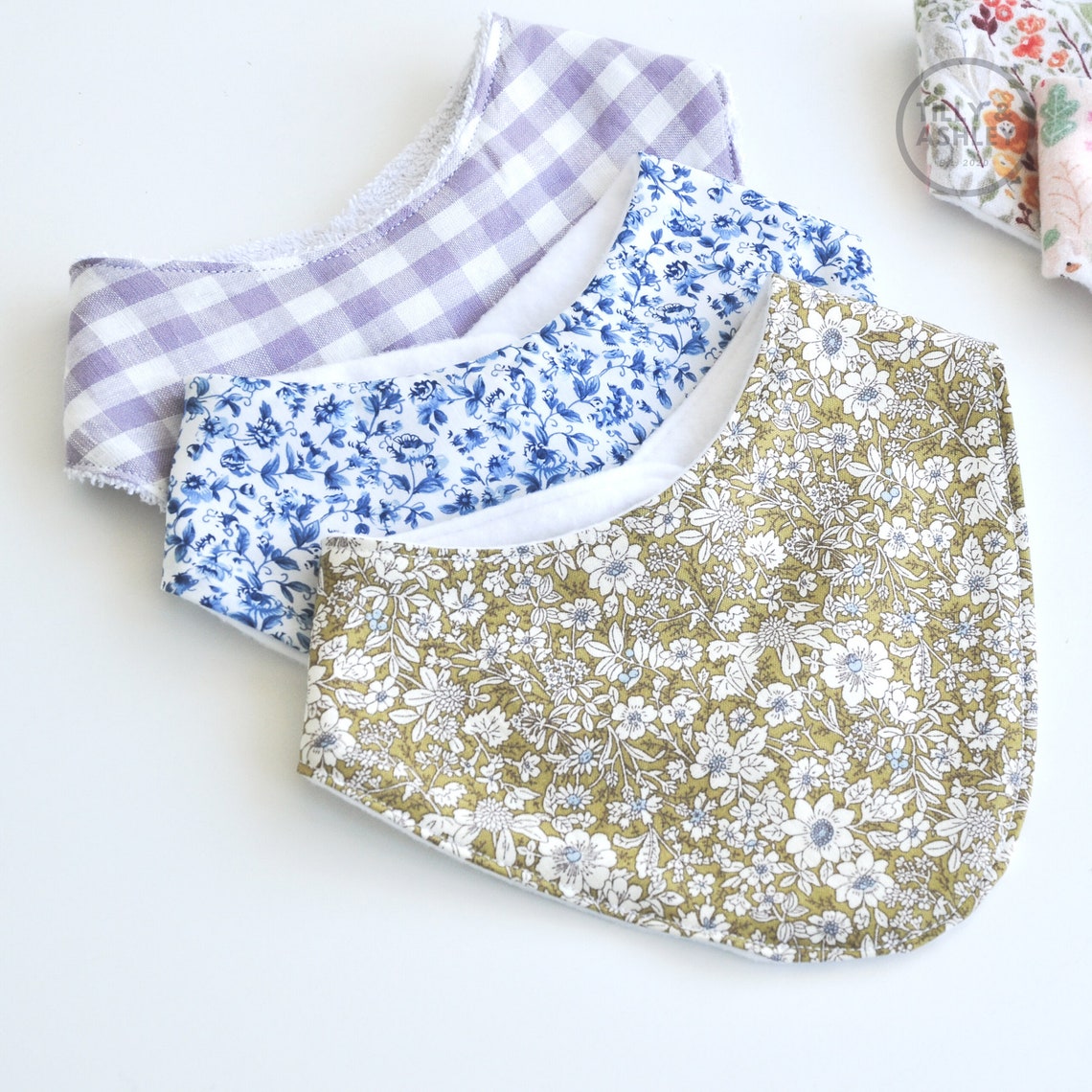 Dribble bib pattern Baby bib pattern Dribble bibs sewing | Etsy