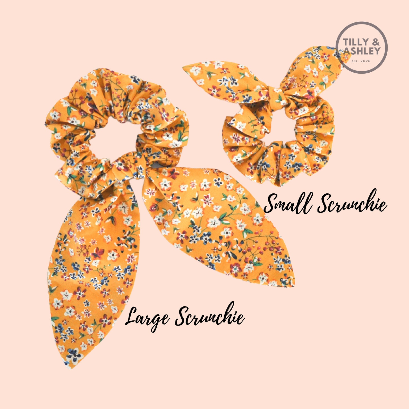 Bunny Ear Scrunchie Sewing PDF Pattern Scrunchie Pattern - Etsy