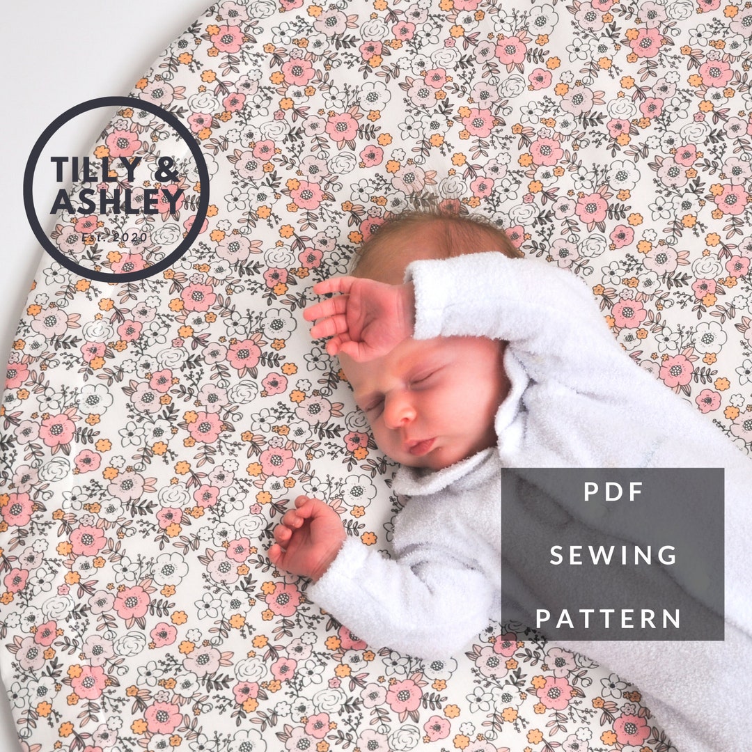 Baby Play Mat PDF Sewing Pattern Padded Play Mat Pattern - Etsy Canada