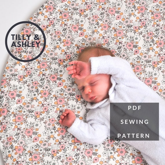 Baby Play Mat PDF Sewing Pattern Padded Play Mat Pattern - Etsy Canada
