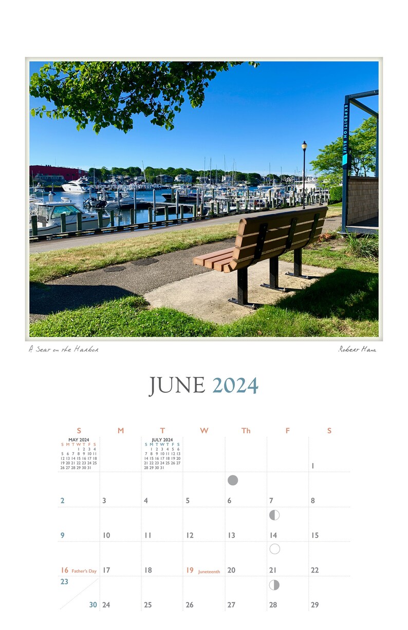 Falmouth on Cape Cod 2024 Calendar of Scenes From Falmouth on Cape Cod ...