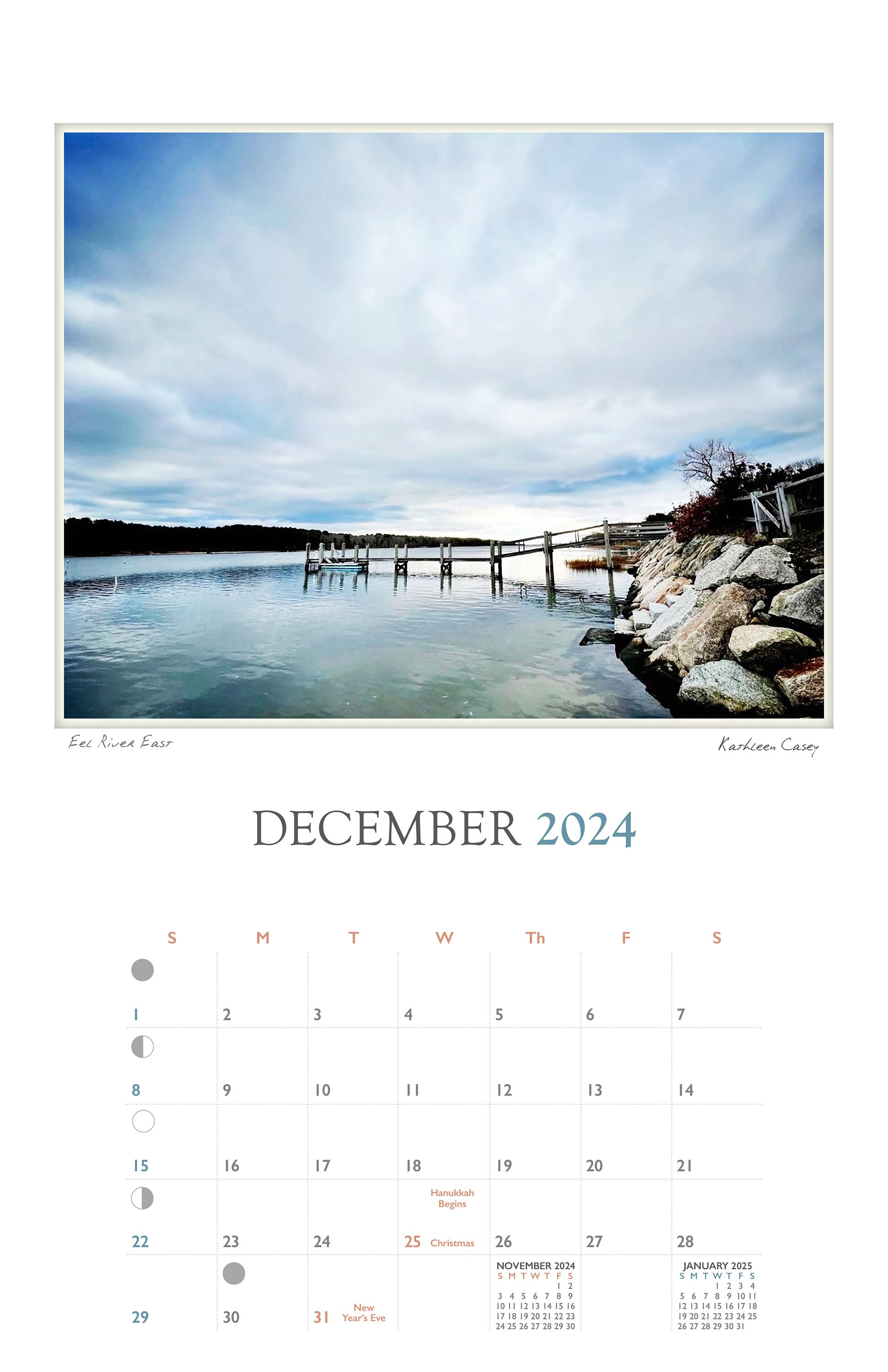 Falmouth on Cape Cod 2024 Calendar of Scenes From Falmouth on Cape Cod ...