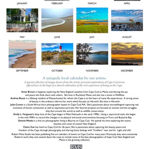 On Cape Cod 2024 Calendar of Scenes From Cape Cod by Anne Brown, Julia ...