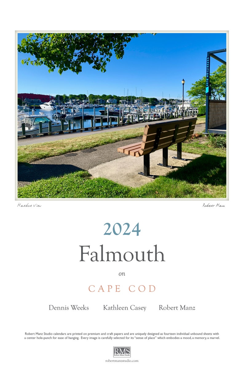 Falmouth on Cape Cod 2024 Calendar of Scenes From Falmouth on Cape Cod ...