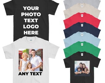 Custom Photo T Shirt - Etsy