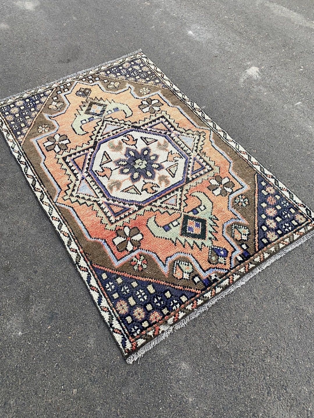 6x4 Feet,turkish Carpet Rug, Vintage Rug, Handmade Rug, Area Rug ...