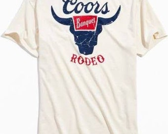Coors Banquet Rodeo Shirt | Etsy