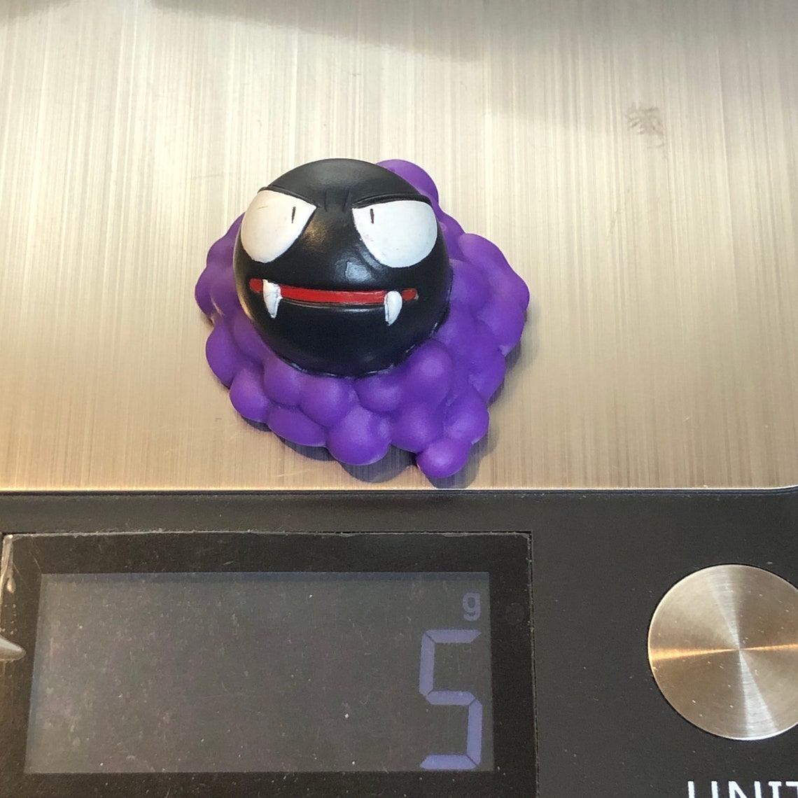 Gastly Pokemon Genuine PVC Mini Figure doll Pocket Monster | Etsy